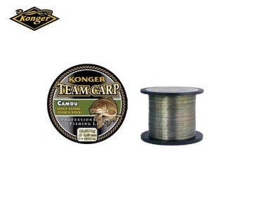 Starks Fishing Shop - Konger Team Carp Camou Line - Monofile - 0,25mm ...