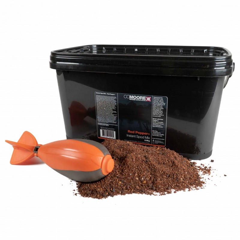 Starks Fishing Shop - CCMoore Red Pepper + Instant Spod Mix - 2.5kg bucket